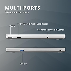 Samsung 2020 Chromebook 4 Laptop Computer 11.6" HD Display, Intel Celeron N4000 Processor, 4GB RAM, 16GB eMMC, HD Webcam, Intel HD Graphics, Chrome OS, Platinum Titan, 32GB Snow Bell USB Card