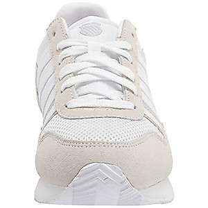 K-Swiss womens Granada Sneaker, White/Off White, 7 US