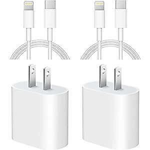 【Apple MFi Certified】 iPhone Fast Charger USB C Wall Charger 20W PD Adapter with 6FT Charging Cable Compatible iPhone 14/14 Pro/14 Pro Max/14 Plus/13 12 11 Pro Max/Pro/Mini/Xs Max/XR/X, iPad and More