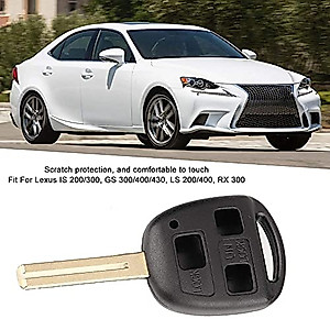 Keyless Entry Remote Control Key Case 3 Button Key Fob Shell Cover for IS200 GS300 LS200 RX300 Remote Control Key Case Shell
