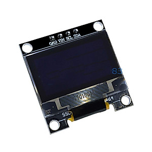 0.96" I2C IIC Serial 128X64 White OLED LCD LED Display Module for Arduino