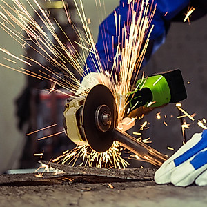 Yougfin Angle Grinder Cut Off Wheel - 4.5 inch Wood, Glass and Metal Cutter Disc, Ultra Thick 3/64 inch, 25 Pack Cut Off Tool