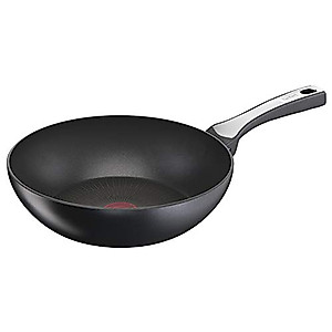 Tefal 28cm Wok Pan, Unlimited ON, Non- Stick Induction, Aluminium, Exclusive