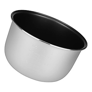 Healeved Power Rice Container Rice Cooker Inner Pot Rice Cooker Replace Liner Nonstick Cooking Pot Inner，3.6 Qt Rice Cooker Small Rice Cooker Small Rice Cooker Small Rice Cooker Small
