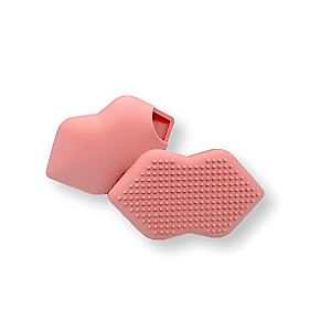 (1 PC) Lip scrubber and exfoliating brush tool, silicone material for men women, smoother and fuller lip appearance