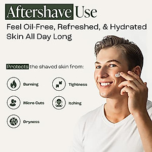 MODERN RITUAL Made in USA Daily 3-in-1 SPF 30 Face Moisturizer - Healing Aftershave - Face Sunscreen - Ultra-Hydrating Face Lotion - Anti-Aging Facial Moisturizer - 1 Fl oz