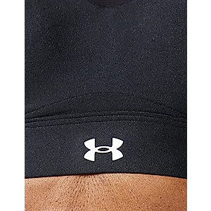 Under Armour Women's Limitless High Sports Bra , Black (001)/White , Small