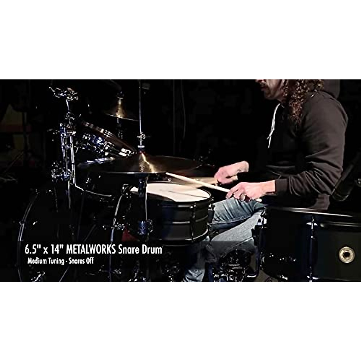 TAMA Snare Drum, Black (BST1465BK)