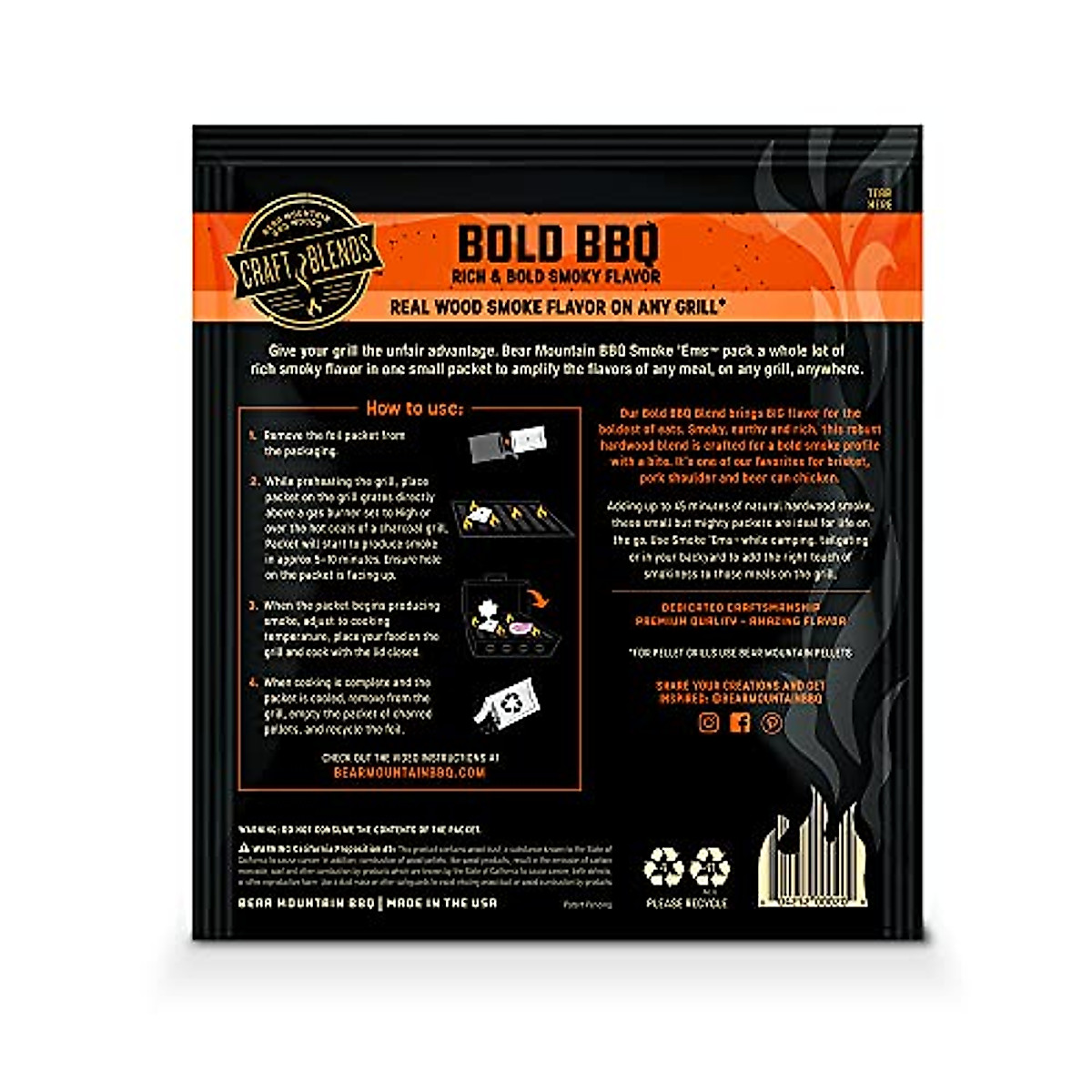 Bear Mountain BBQ - Bold BBQ Smoke 'EMS - 2-Pack