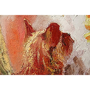 SOLD My Favorite Things, Figurative Female By Internationally Renown Storytelling Impressionist Artist Yary Dluhos.