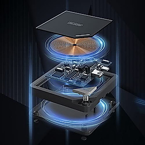 Coffee Mug Warmer Dual USB - Yolin Cup Warmer for Office Desk Use / Electric Beverage Warmer with Auto Shut Off After 8 Hours Feature / Coffee Warmer Plate for Cocoa Tea Water Milk Candle