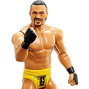 WWE MATTEL Angel Garza Action Figure Series 124 Action Figure Posable 6 in Collectible for Ages 6 Years Old and Up