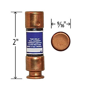 Edison ECNR30 - Box of 10 Edison Replacement Time Delay Fuse - 30 Amp 250V - RK5 Dual Element