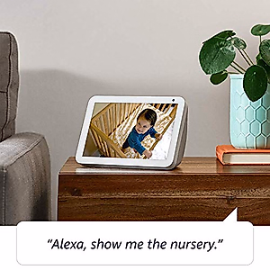 Certified Refurbished Echo Show 8 (1st Gen, 2019 release) -- HD smart display with Alexa – stay connected with video calling - Charcoal