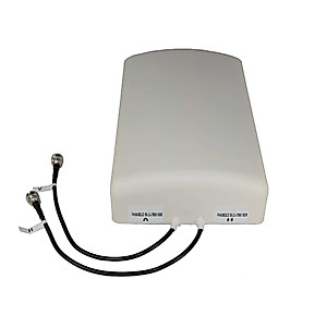 Proxicast 4G / LTE / 5G Cross-Polarized (MIMO) 7-10 dBi High-Gain Fixed-Mount Outdoor Directional Panel Antenna (Renewed)