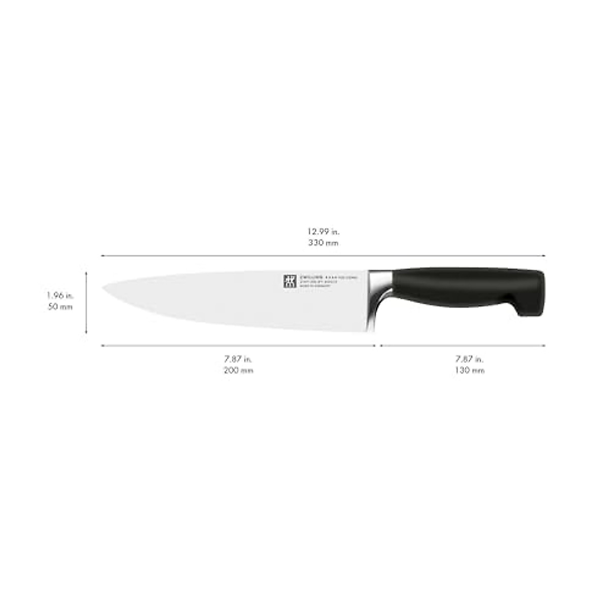 Zwilling 31071-201-0 Chef's knife, Silver/Black