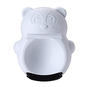 DOITOOL 1pc Fruit Plate Bowl Tv Lazy Fruit Bowl Cartoon Snack Holder Sushi Plate Cookies Chip Platter Decorative Candy Bowls Fun Shaped Dish Phone Stand Tray Fruit Tray Food White