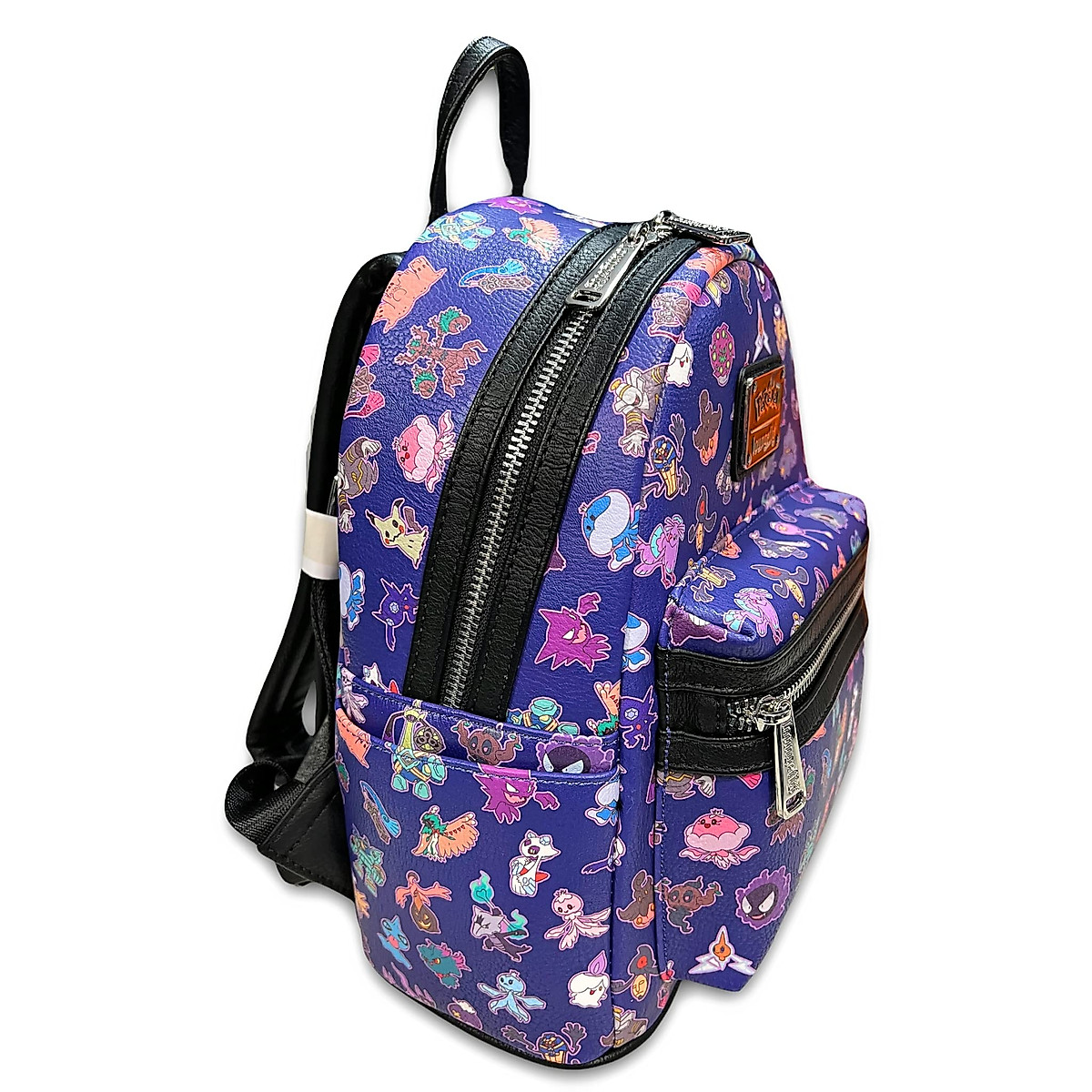 Loungefly GT Exclusive Pokemon Ghost Type AOP Mini Backpack