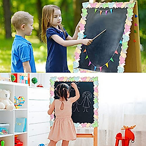 68.9 Feet Bulletin Board Border Fall Maple Leaves Pumpkin Snowflake Candy Cane Gingerbread Man Border Trim for Thanksgiving Halloween Christmas Winter Classroom Bulletin Boards Decor(Fresh)