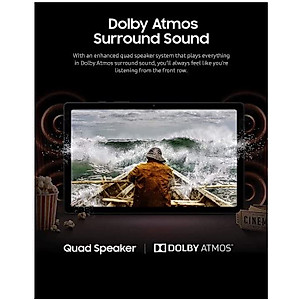 SAMSUNG A7 Tab 10.4''(2000x1200) Wi-Fi Tablet, Qualcomm Snapdragon 662, 3GB RAM 64GB Storage, Gray + Accessories