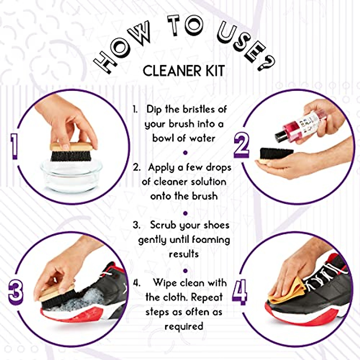 Color and Cool Shoe and Sneaker Cleaning Essentials
