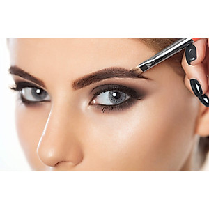 Mom's Secret 100% Natural Eyebrow, Organic, Vegan, Eyebrow Powder, Gluten Free, Cruelty Free, Made in the USA, 2.5 g. (Deep Brown)