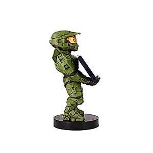 Exquisite Gaming: Halo: Master Chief - Mobile Phone & Gaming Controller Holder, Device Stand, Cable Guys, Xbox Licensed Figure