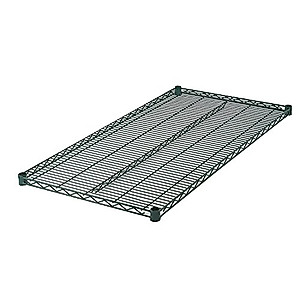 Winco 21" x 48" Wire Utility Shelf for Restaurants and Storage, Epoxy Coated