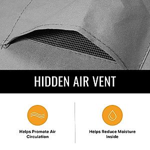 KHOMO GEAR Outdoor Stackable Stack Chair Cover, Grey