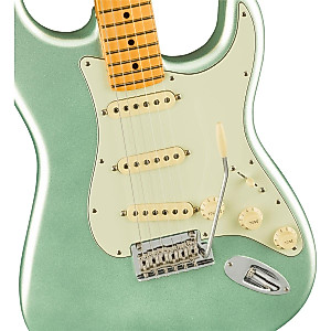Fender 6 String Solid-Body Electric Guitar, Right, Surf Green (0113902718)