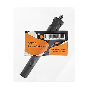 Camping wine opener - Portable plastic corkscrew