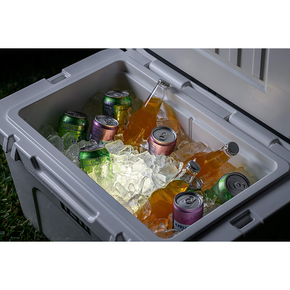 StarBright Rechargeable Universal Cooler LED Light - 5.35x1.61x5.35 inches - Compatible with YETI, RTIC, ORCA, Igloo, Coleman, and More - USB-Chargeable Battery, No Mounting or Installation Required