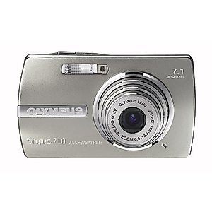 Olympus Stylus 710 7.1MP Ultra Slim Digital Camera with 3x Optical Zoom (Silver)