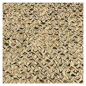 Outdoor Camouflage Net, Sunscreen Camo Netting, for Military, Hunting, Garden, Pergola, Patio, Party Decoration, Shade Netting, Car Cover, Camouflage Netting - Dark Brown (Size : 5x5m)
