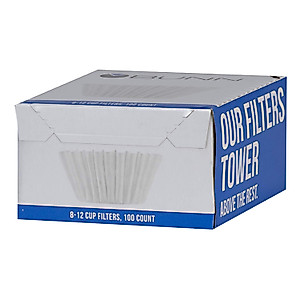 BUNN 8-12 Cup Coffee Filters, 6 each, 100ct