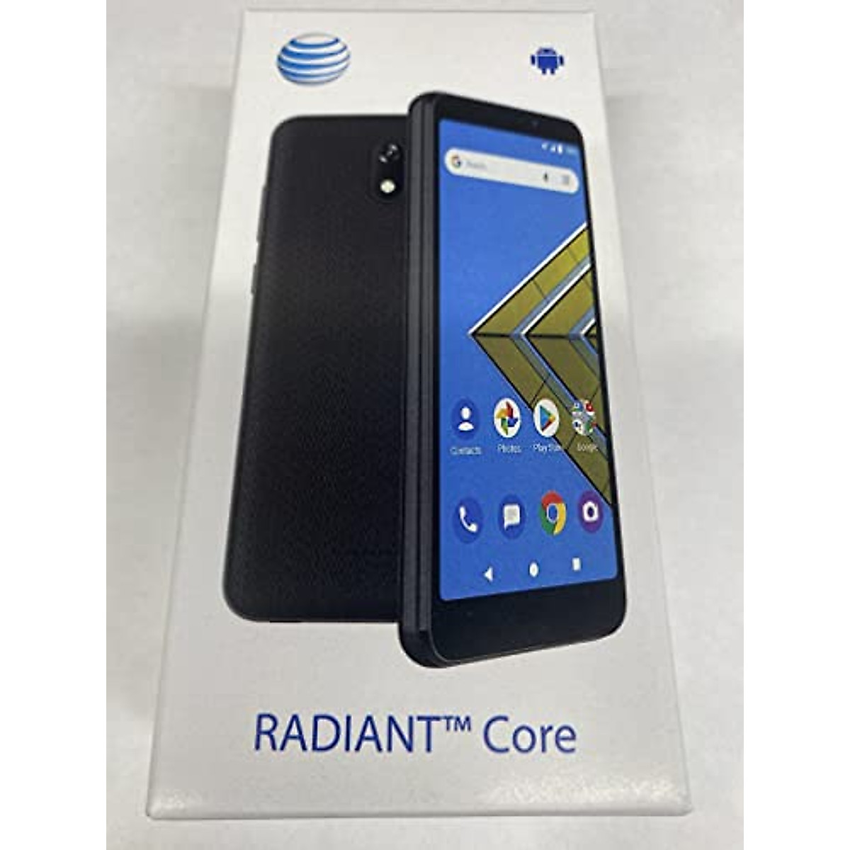 Radiant Core Phone At&t Unlocked u304aa 4g 5.5in 16GB Smart Phone with SimBros simkey -Unlocked to Work on All GSM Carriers Like At&t T-Mobile & Cricket -Not for Verizon
