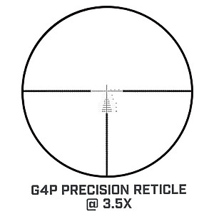 Bushnell Elite Tactical 3.5-21x50mm DMR3 Riflescope with G4P Precision Reticle, Professional Grade, Long Range Competition Riflescope with ED Prime Objective