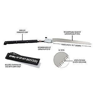 Silky KATANABOY Professional 500mm Folding Saw XL Teeth (403-50)
