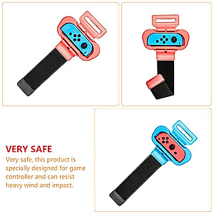 OSALADI 2PCS Wrist Band Adjustable Elastic Strap for Gamepad Wrist washband Elastic Strap for Game Controller Controller Wrist Straps Gaming Supply Wristband Elastic Band abs