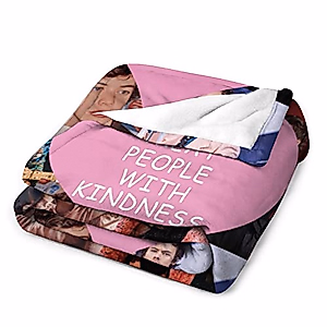 Blanket Throw Fleece Warm Ultra-Soft for Bedroom Sofa Couch Office Travel Home Decor 60"x50"