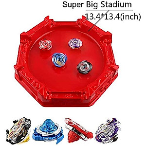 Bey Burst Battle Blade Metal Fusion Evolution Attack Set with and Star Storm Battle Set and Arena Included…