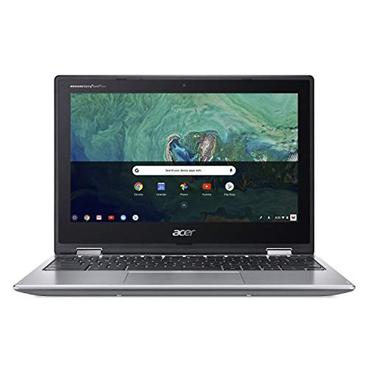 Acer Chromebook Spin 11 Convertible Laptop, Intel Celeron N3350, 11.6" HD Touch Display, 4GB DDR4, 32GB eMMC, 802.11ac WiFi, Wacom EMR Pen, CP311-1HN-C2DV