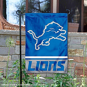 WinCraft Detroit Lions Double Sided Garden Flag