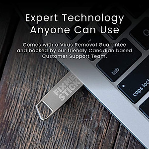 FixMeStick Computer Virus Removal Stick for Apple Macs - Unlimited Use on Up to 5 Apple Laptops or Desktops for 2 Years - Works with Your Antivirus