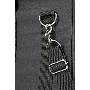 X-Port Professional Expandable Art Portfolio Case (16"x22"x6” expanded) for Artwork, Advertising, Photography, Foam Boards, Flat Screen Monitors & Presentation Displays – Top Loading with Rigid Sides