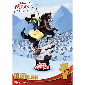 Disney Classic: Mulan DS-055 D-Stage Statue, Multicolor, 6 inches