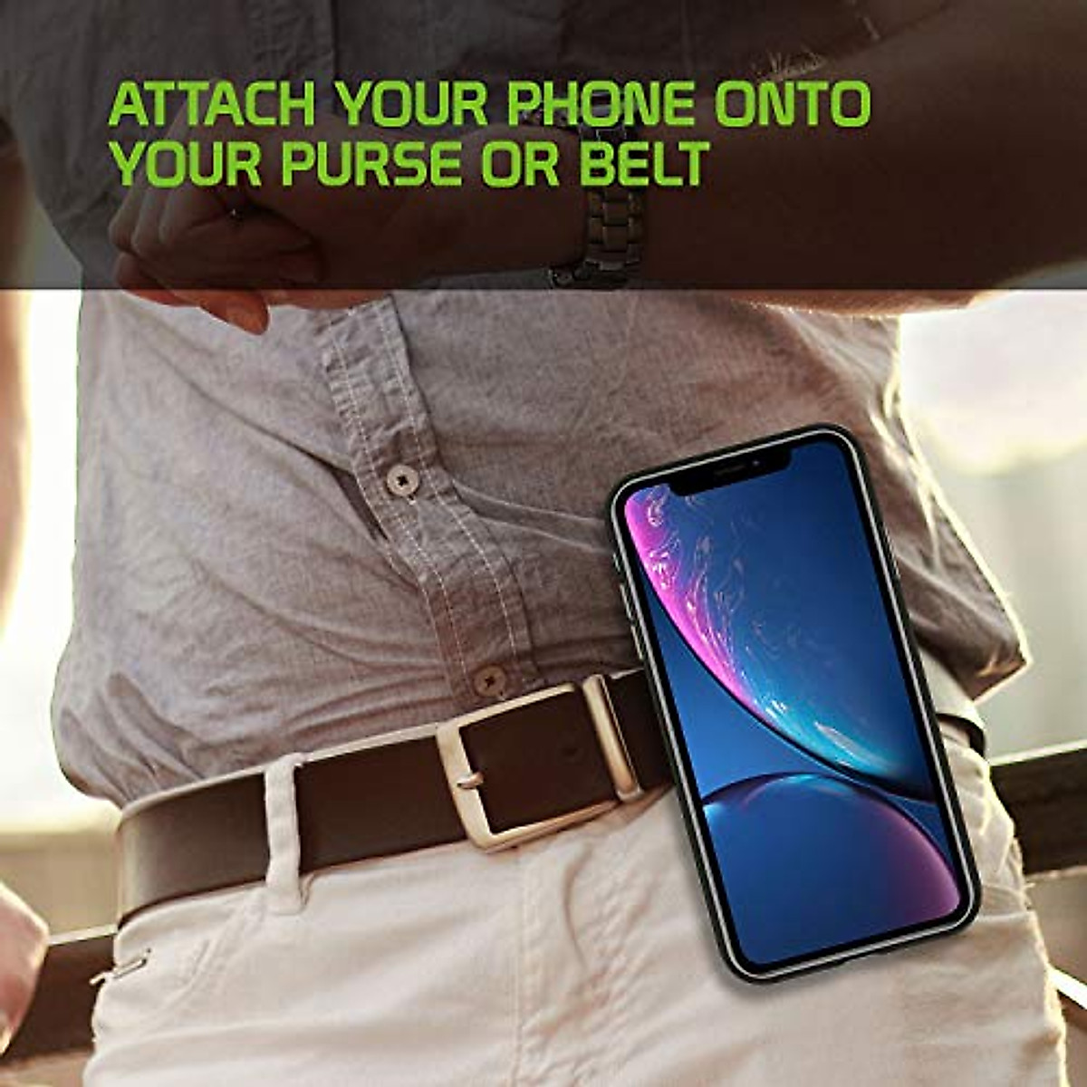 Cellet Universal Swivel Belt Clip for Car Mount, GPS Compatible for Apple iPhone 14 Pro Max Plus 13 12 11 iPad, iPods Samsung Galaxy Z Flip Z Fold Google Pixel, Moto, Walkie-Talkie, Phone