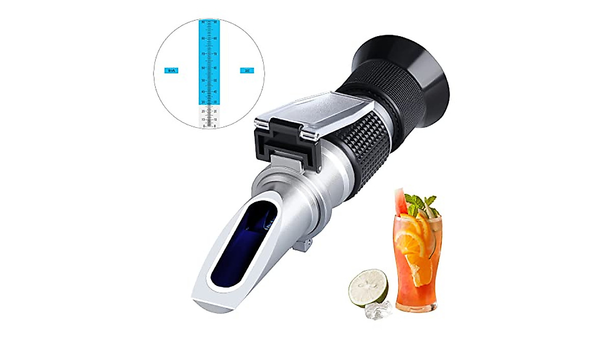Brix Meter Refractometer 0-90% | Accurate Sugar Measurement