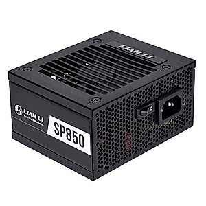 Lian Li SP 850 80+ Gold, Black Color, Performance SFX Form Factor Power Supply - SP850 Black