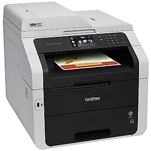 Brother MFC-9330CDW All-in-One Color Laser Printer, Scanner, Copier, and Fax, Duplex Printing, Wireless Networking, Mobile Device Printing, Scanning – Amazon Dash Replenishment Ready